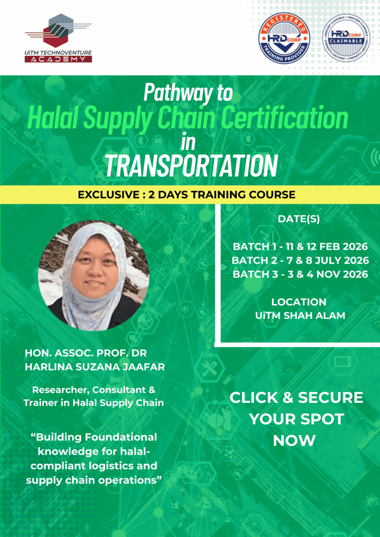 Halal Supply Chain Siri 2a: Pathway to Halal Supply Chain Certification ...